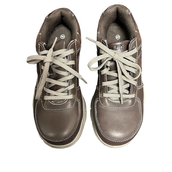 HyTest | Shoes | Hytest Opanka Shoes Women 8 Steel Toe Brown Leather ...